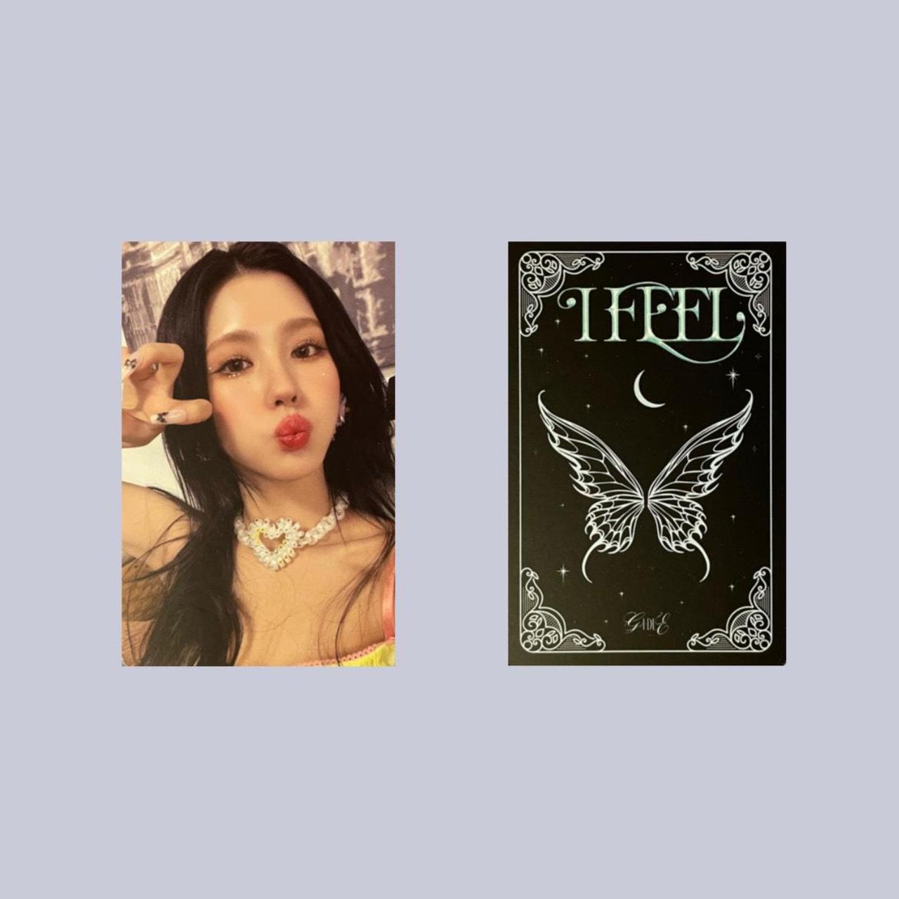 gidle i feel minyeon photocard butterfly ver #gidle... - Depop