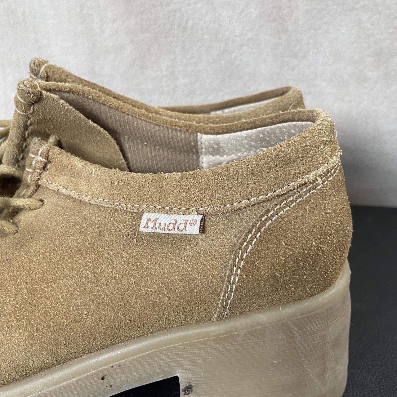 2000s Tan Suede Vintage Mudd Platform Shoes 👢 Size... - Depop