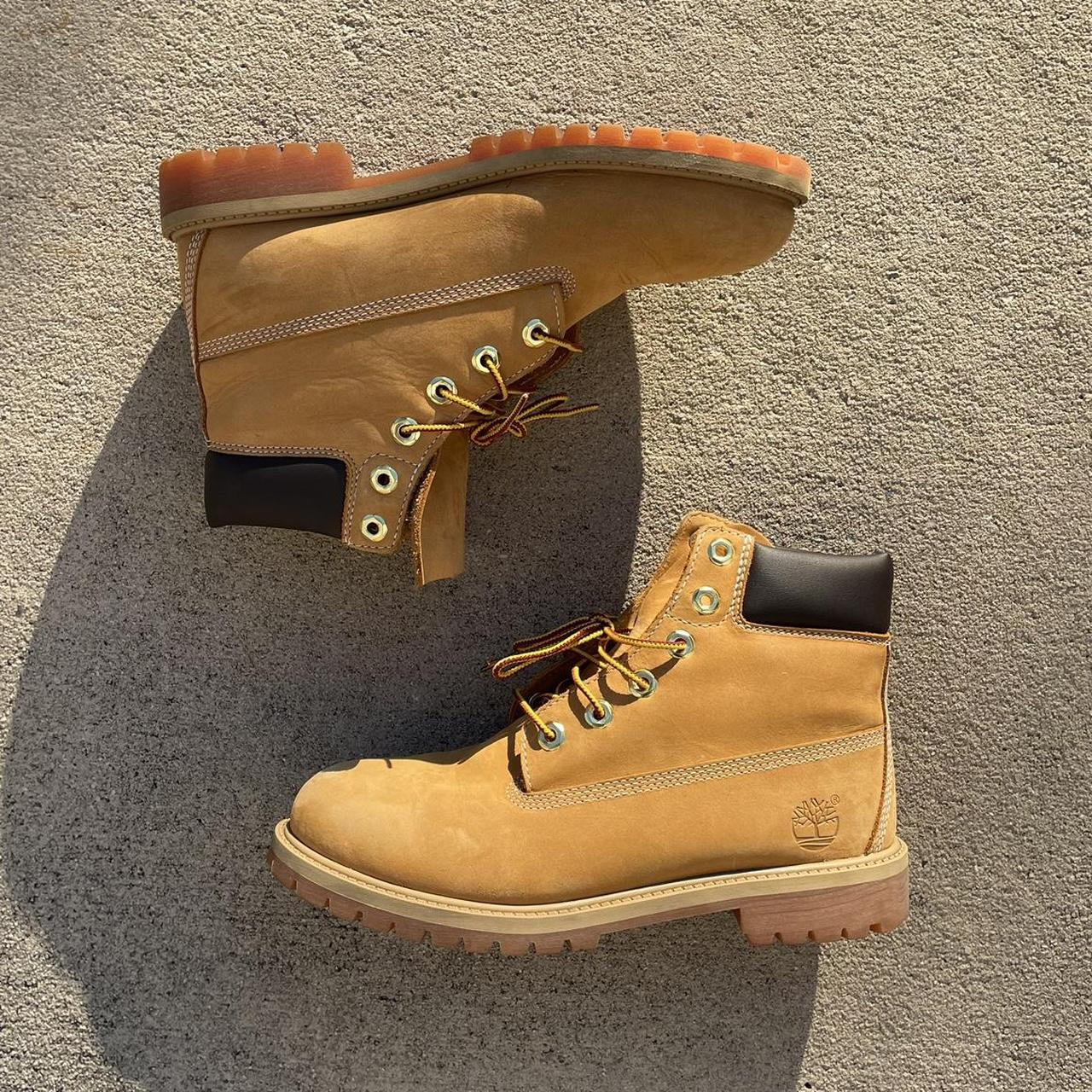 Timberland Men's Tan Boots | Depop