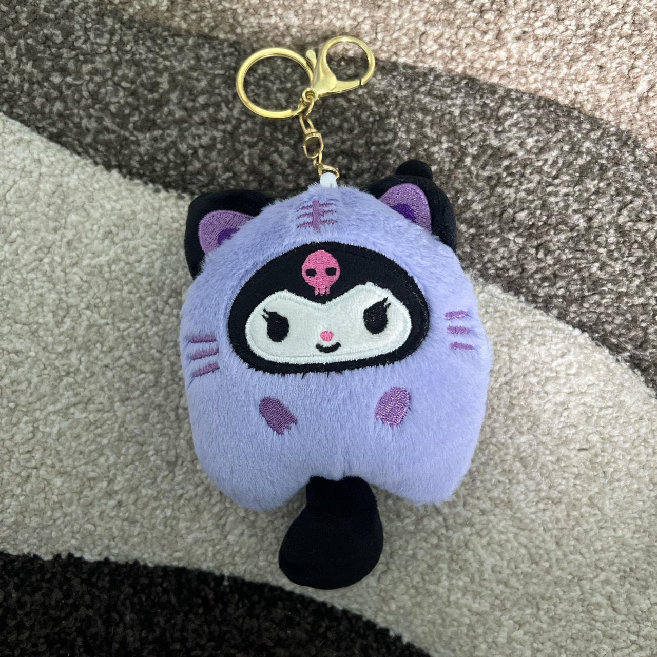 Super Soft Kuromi Plush Keychain Brand new - Depop