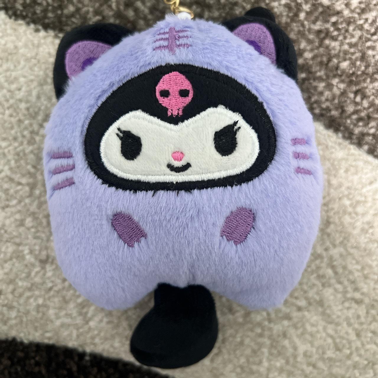 Super Soft Kuromi Plush Keychain Brand new - Depop