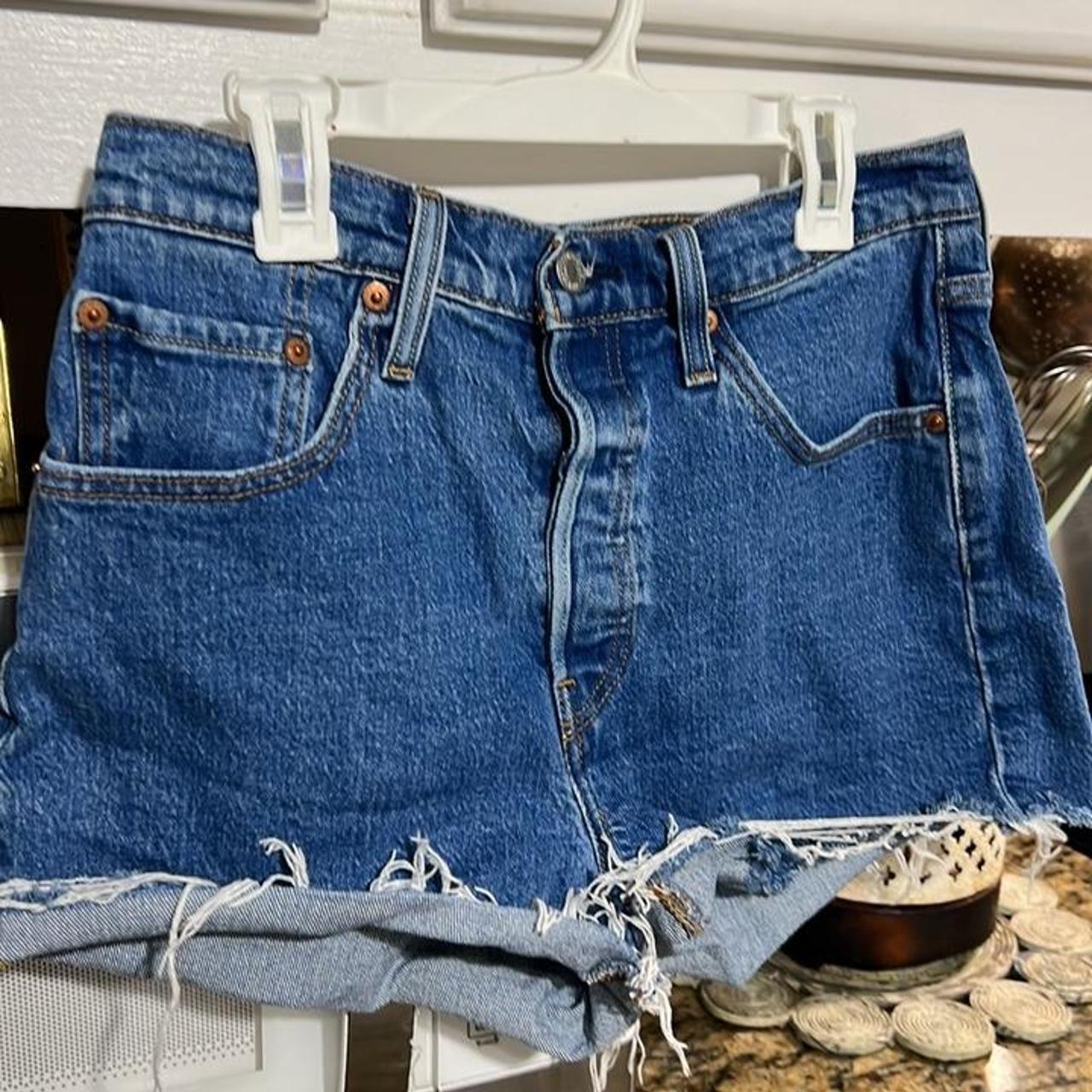 Levi 501 cut offs size 27. No imperfections I can see | Depop