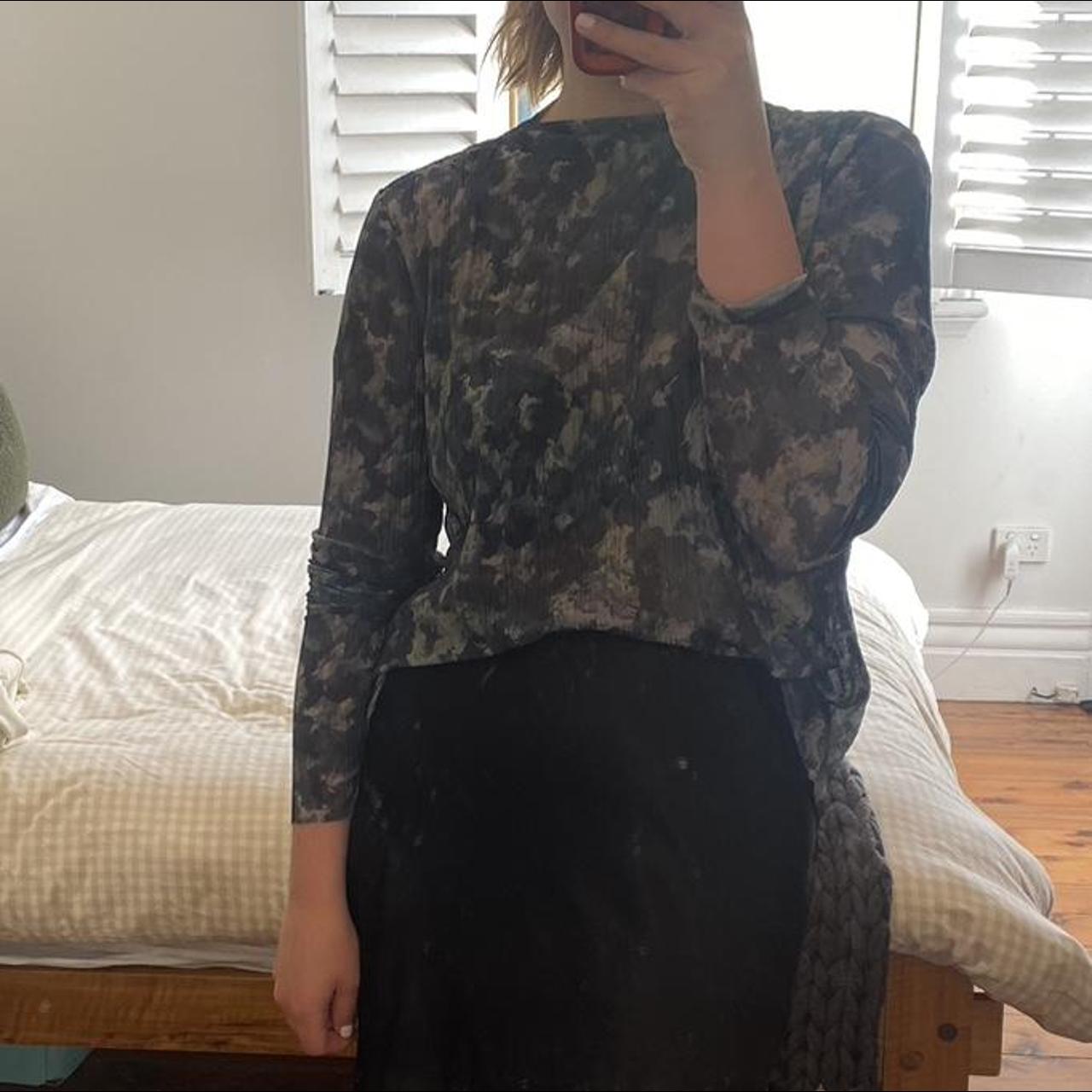Sheer print top From & other stories - Depop