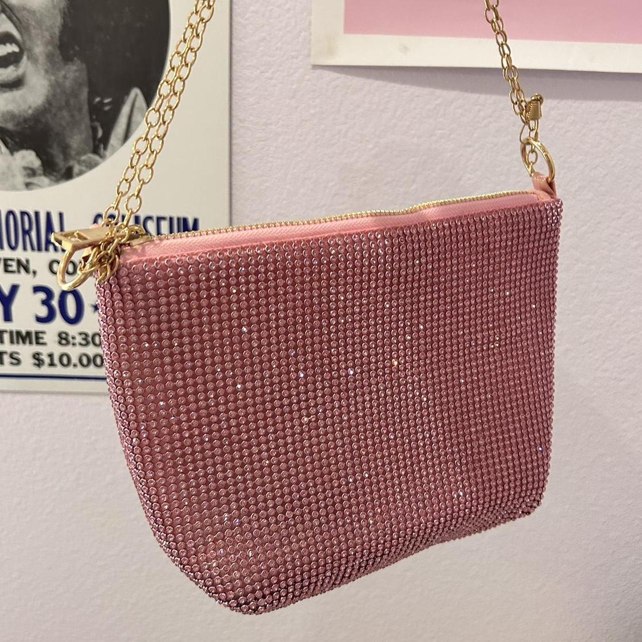 pink sparkle party bag - Depop