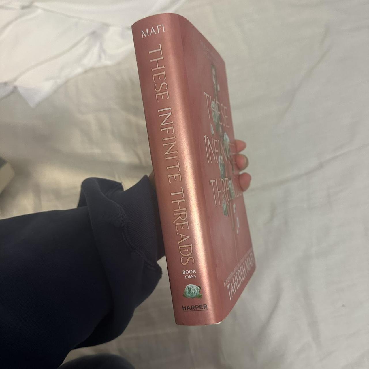 “These infinite threads” by tahereh mafi Hardback -... - Depop
