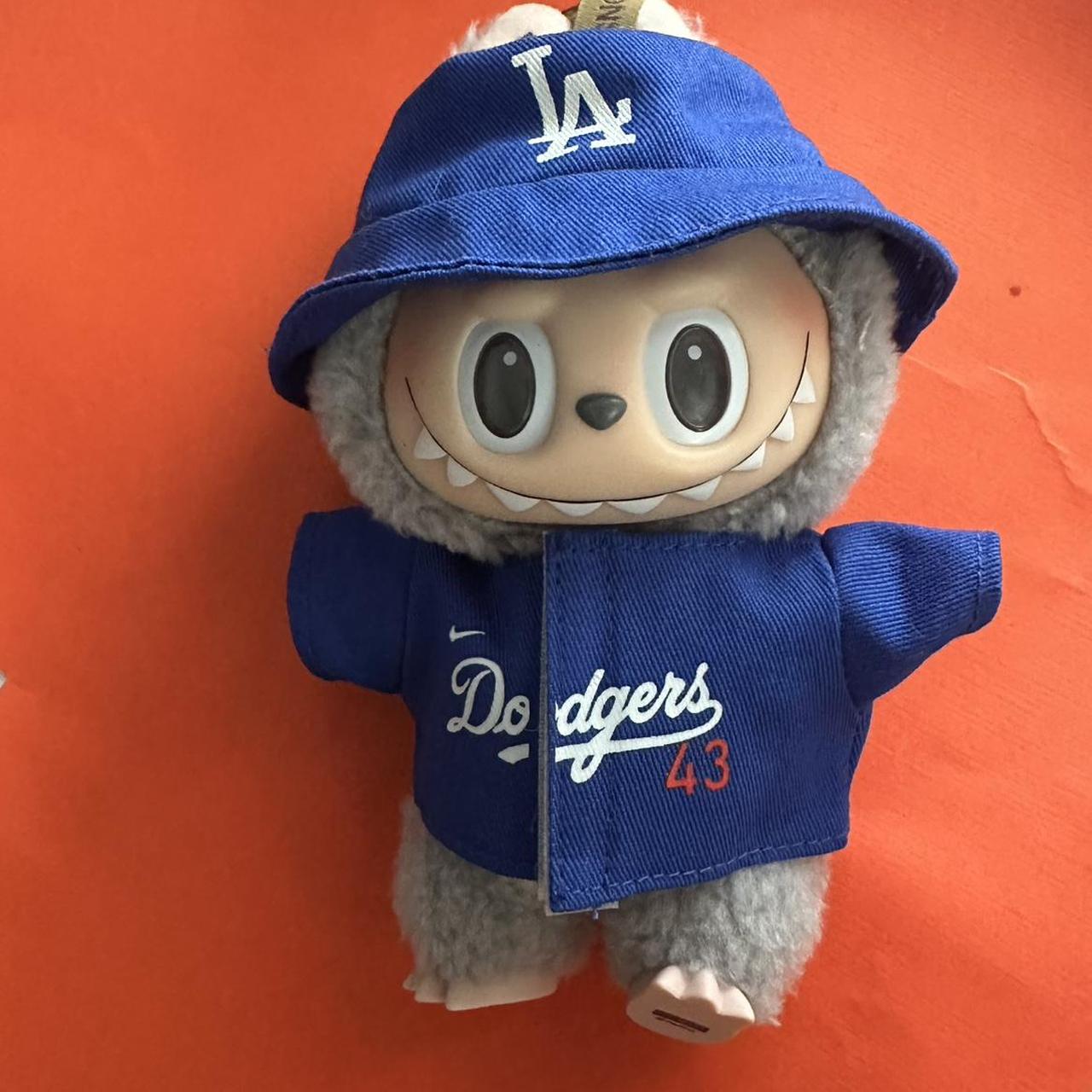 Banda Dodgers Labubu Jersey + Buckey Hat #labubu... | Depop