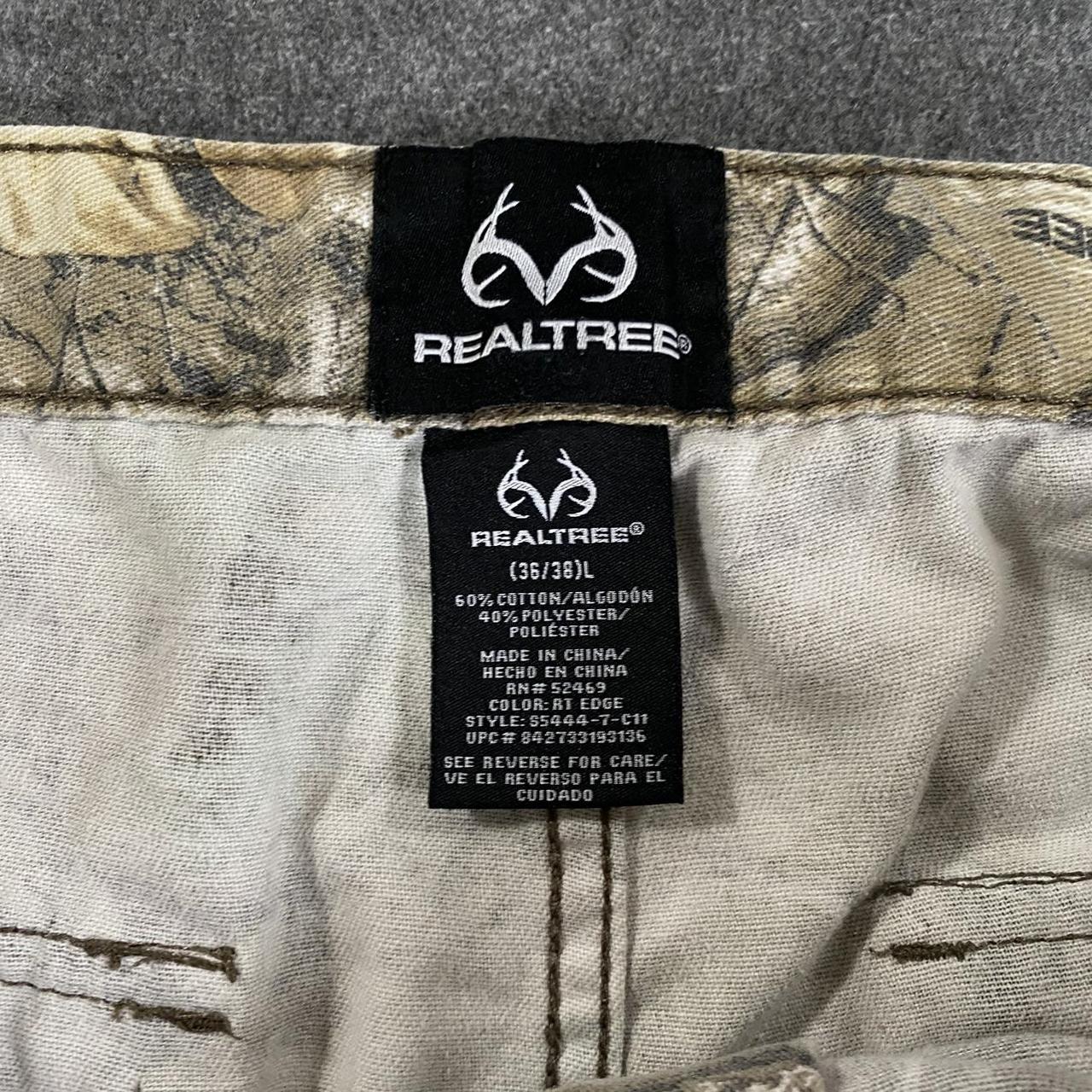 Realtree Camouflage Cargo Pants - Size 36-38x30 -... - Depop