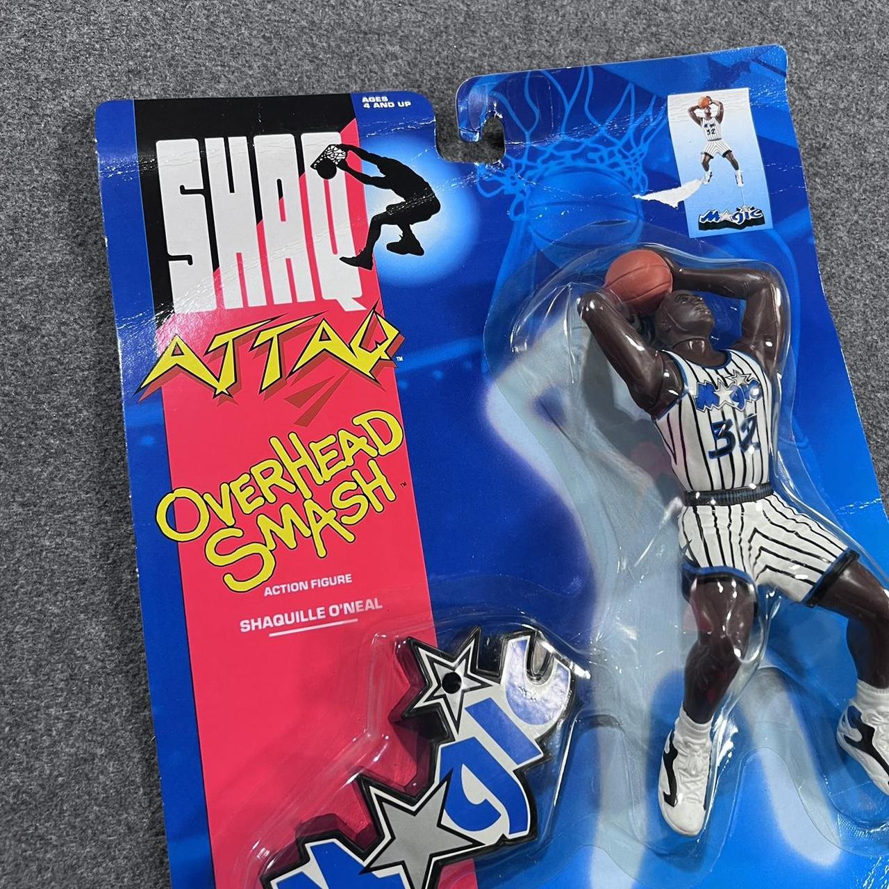 Vintage Shaq Figure 90s Kenner Shaq Attaq “Overhead... - Depop