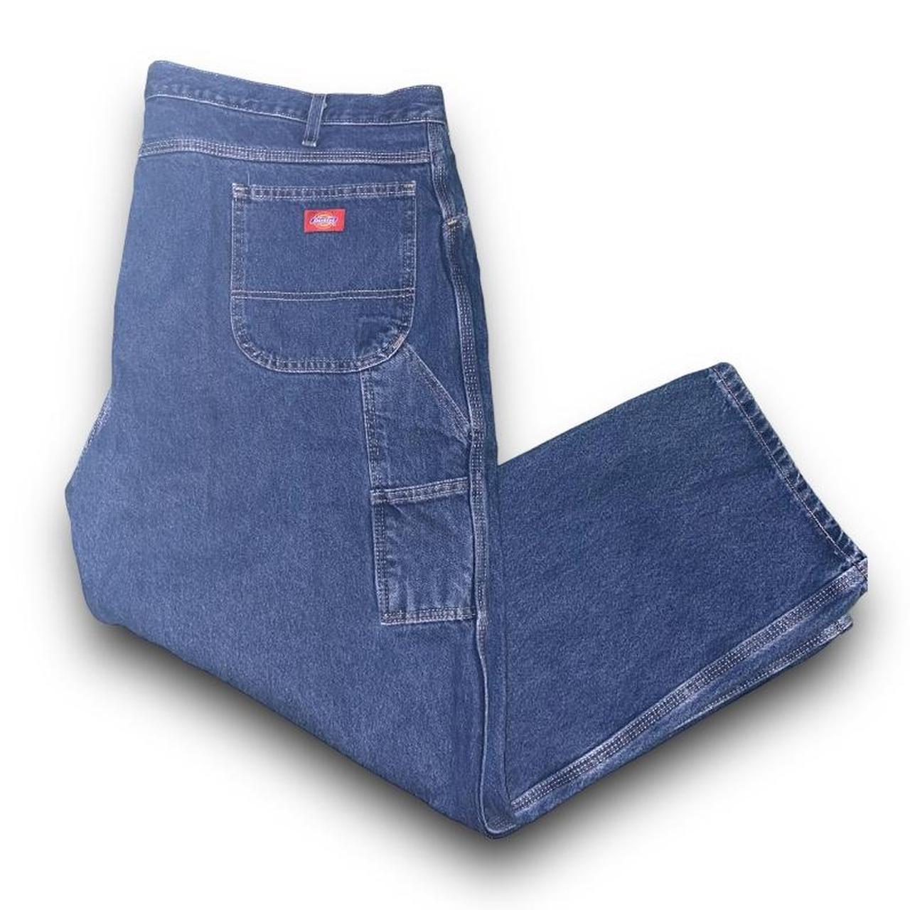 dickies relaxed fit jeans brand dickies size... - Depop