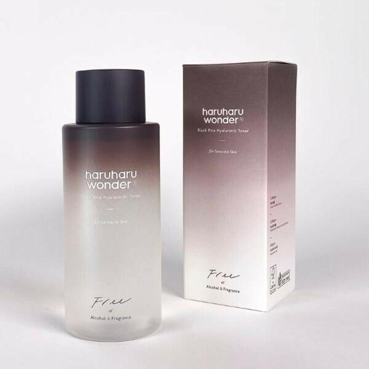 HaruHaru Black Rice Toner 150ml Korean Skincare -... - Depop