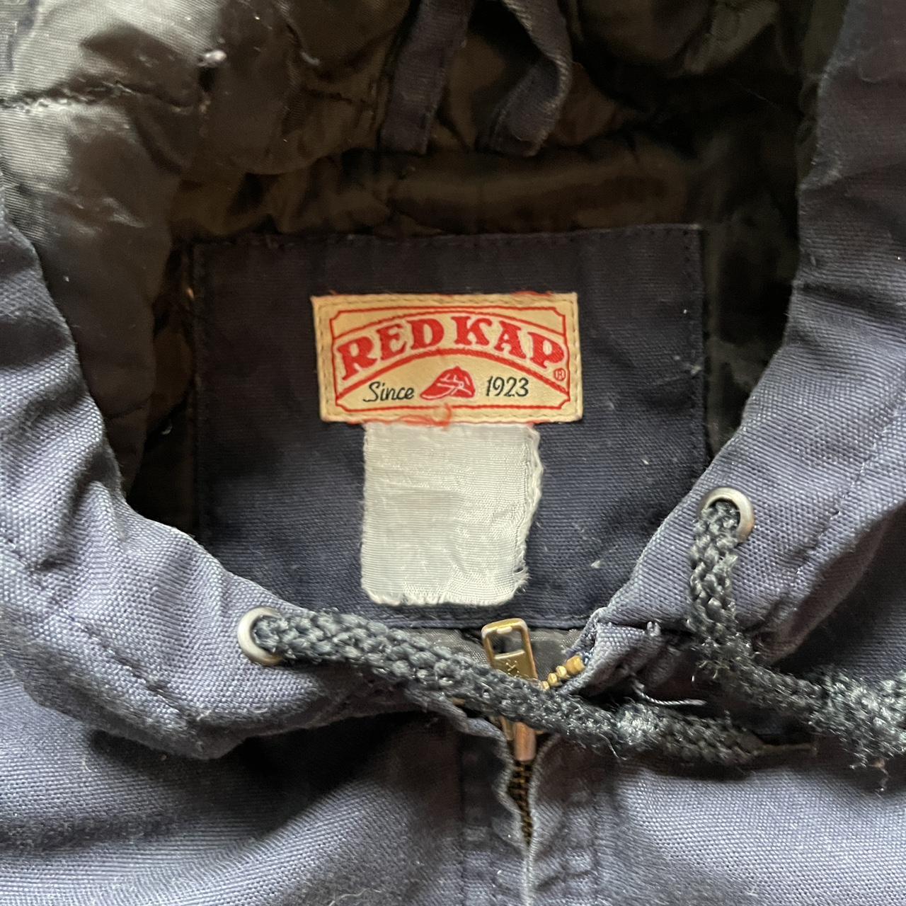 Vintage red kap work jacket size L - Depop