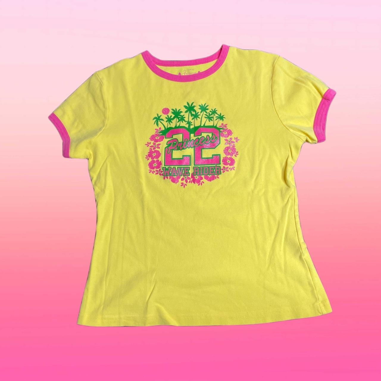 2000s baby tee -brand is arizona -small -pit to... - Depop