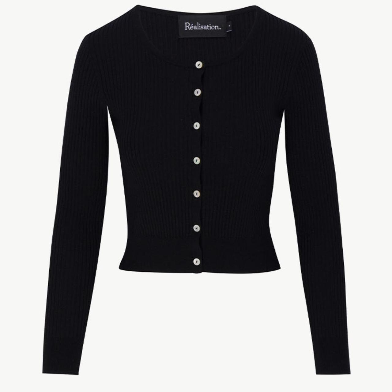 Realisation Par Winona Cardigan Black Size Small - Depop