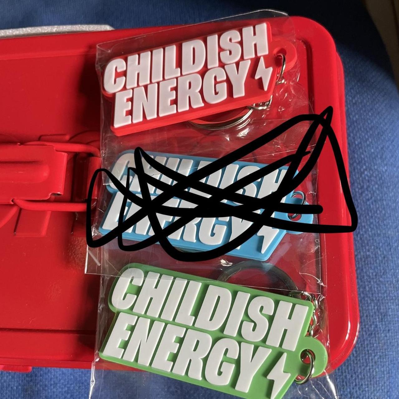 - childish energy keyrings - ⚠️message me if you... - Depop