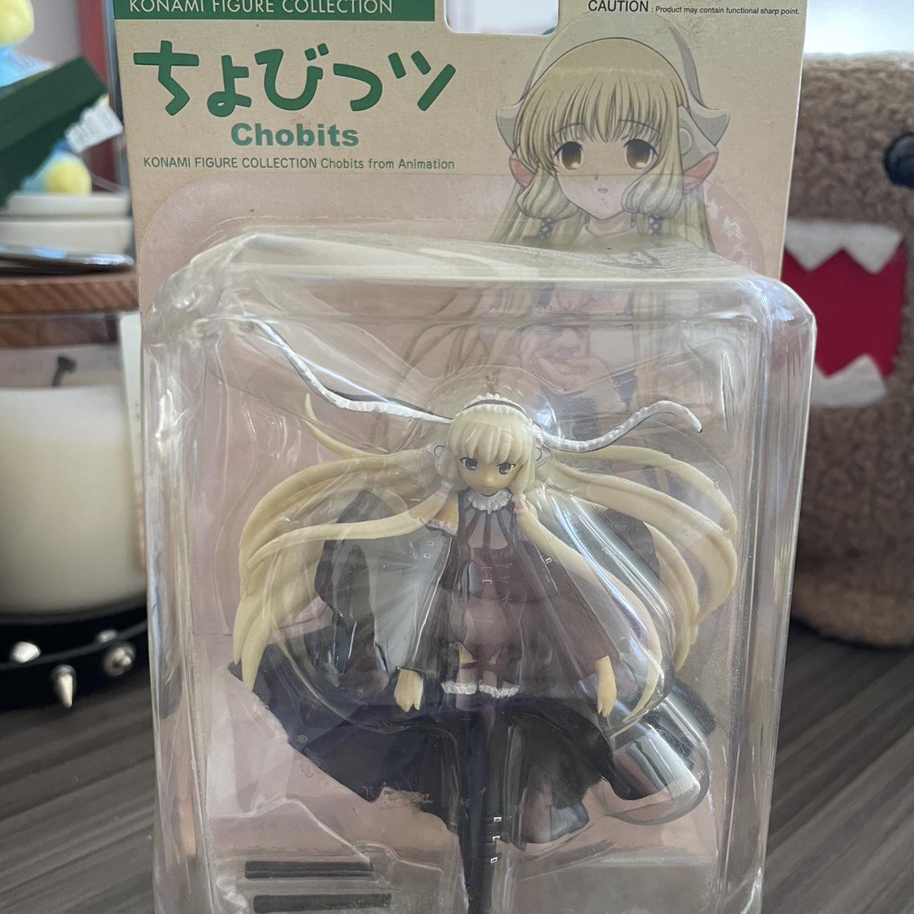 RARE Chobits Freya dark Chi figure 🕸️ Back of box... | Depop