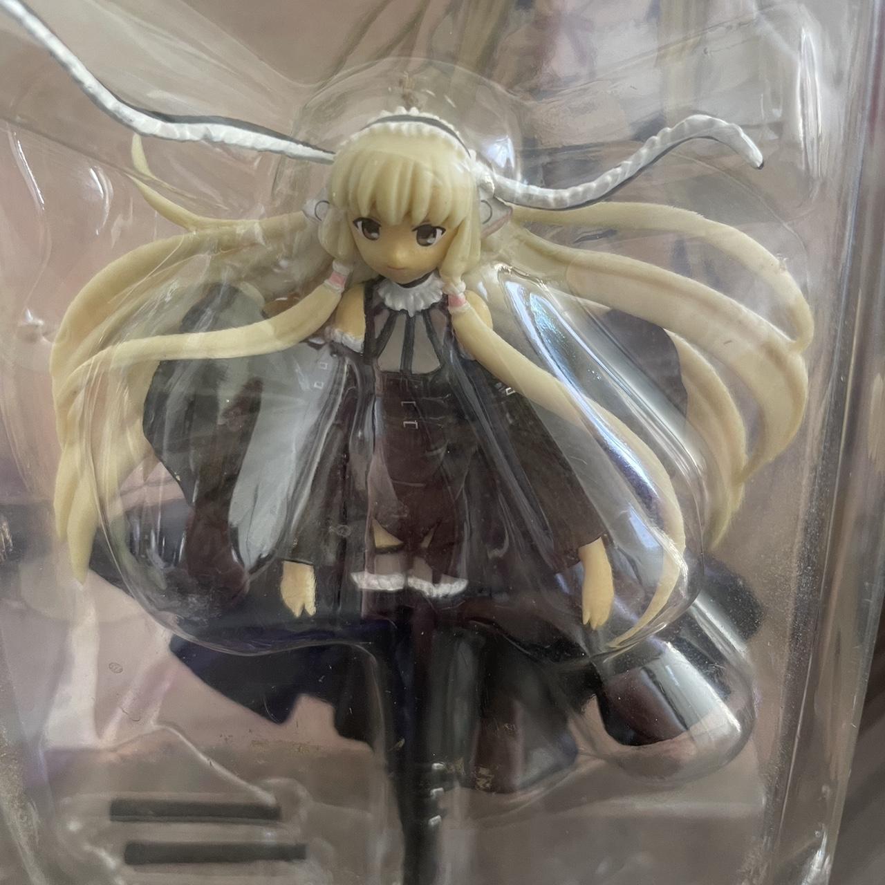 RARE Chobits Freya dark Chi figure 🕸️ Back of box... | Depop