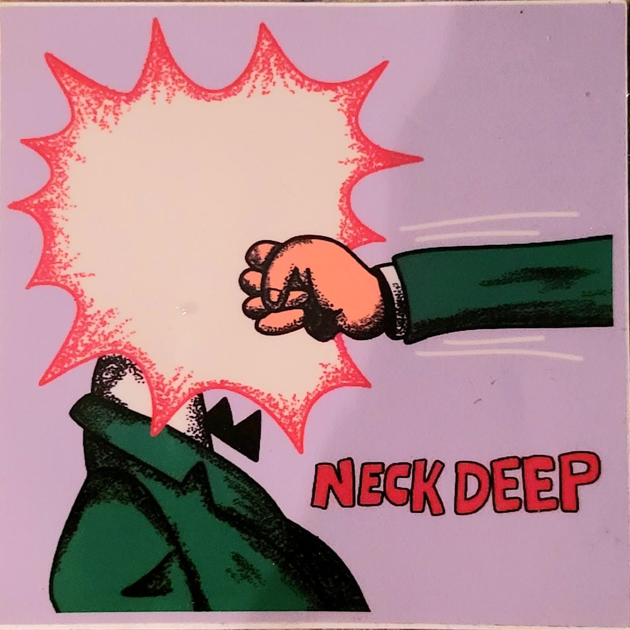 NECK DEEP BUMPER STICKER / DECAL - #NECKDEEP... | Depop