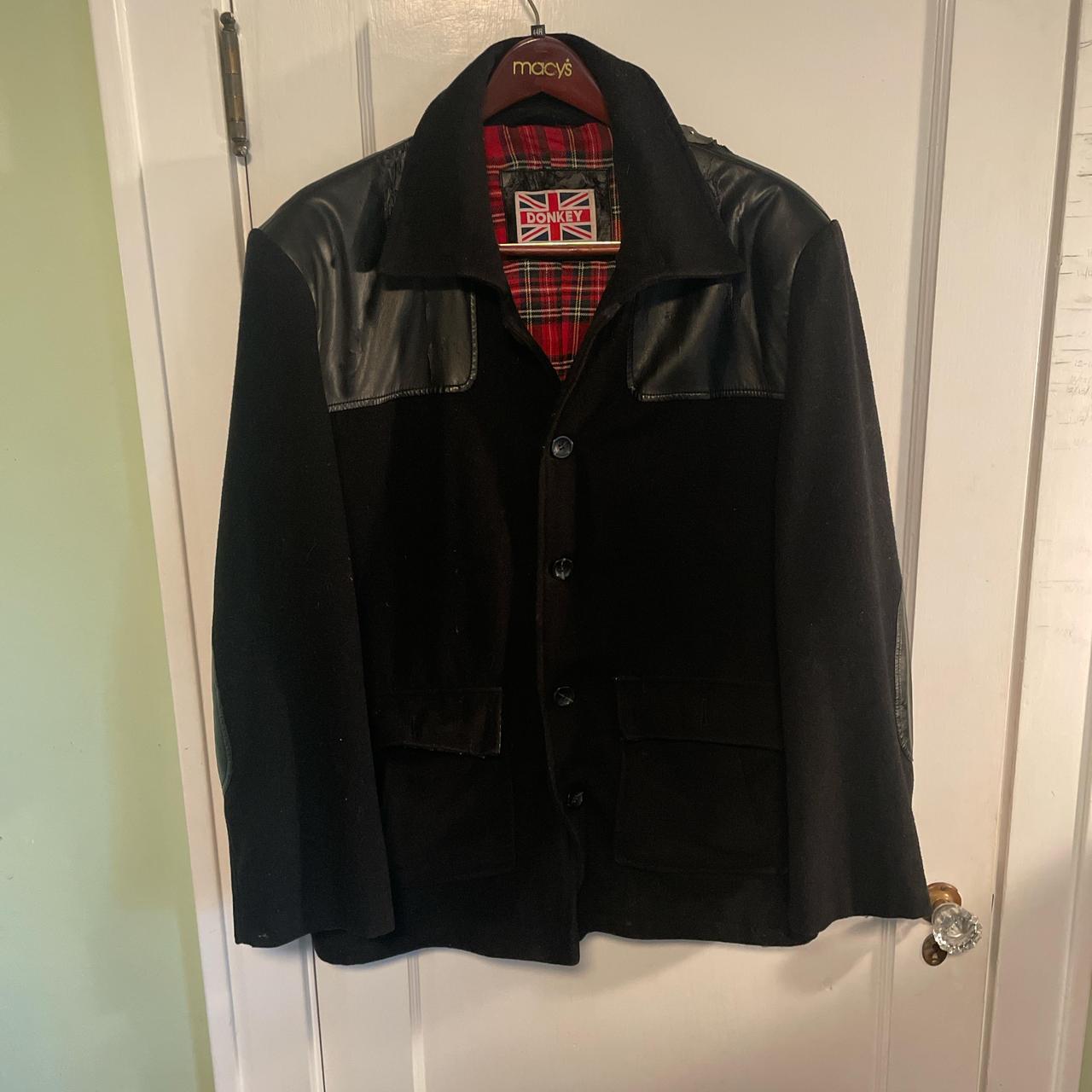 Vintage British Donkey brand coat. Wool mix,... - Depop