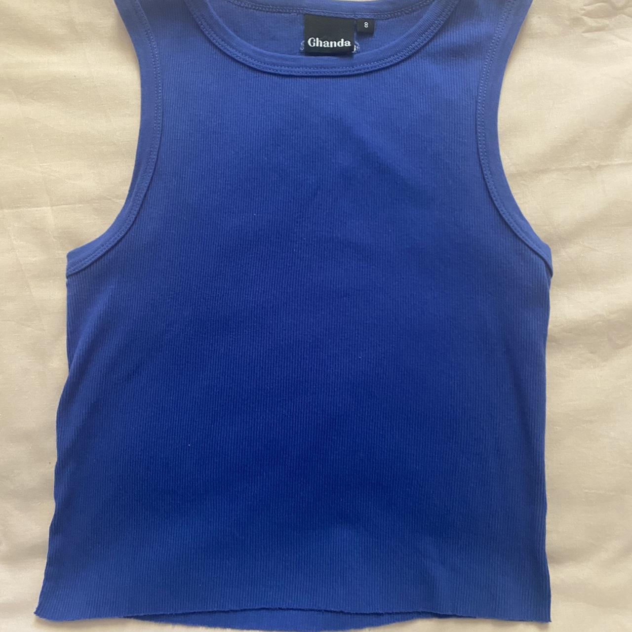 GHANDA SINGLET -size 8 -worn once - cute basic... - Depop
