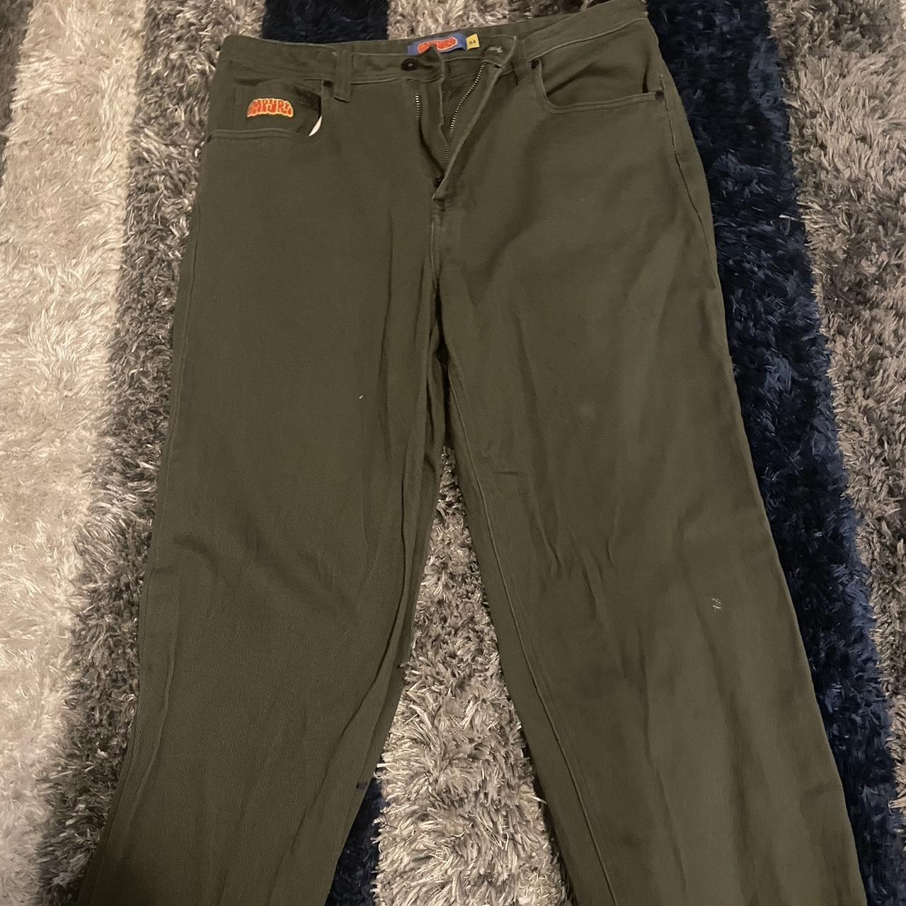 Green empyre pants size 34 - Depop