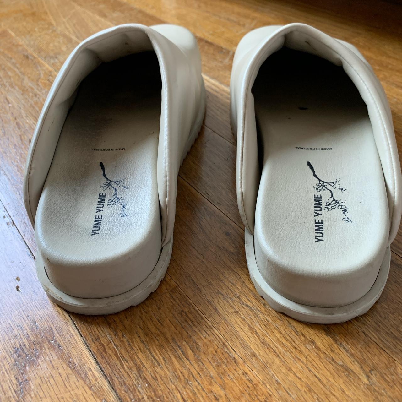 Yume Yume Women's Cream Slides | Depop