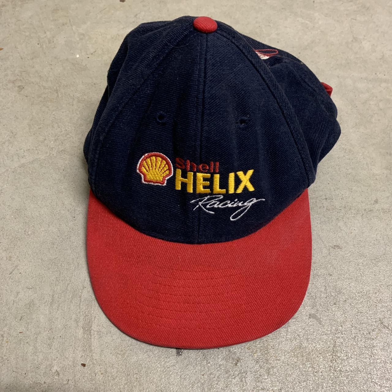 Vintage Motorsport shell helix racing cap. Ford... - Depop