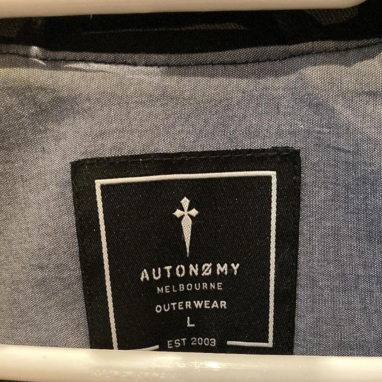 Autonomy check print-lined shirt jacket. Excellent... - Depop