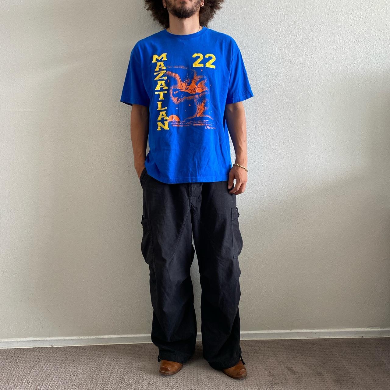 mazatlan ‘22 ~ 22” pit to pit • faded stains on... - Depop