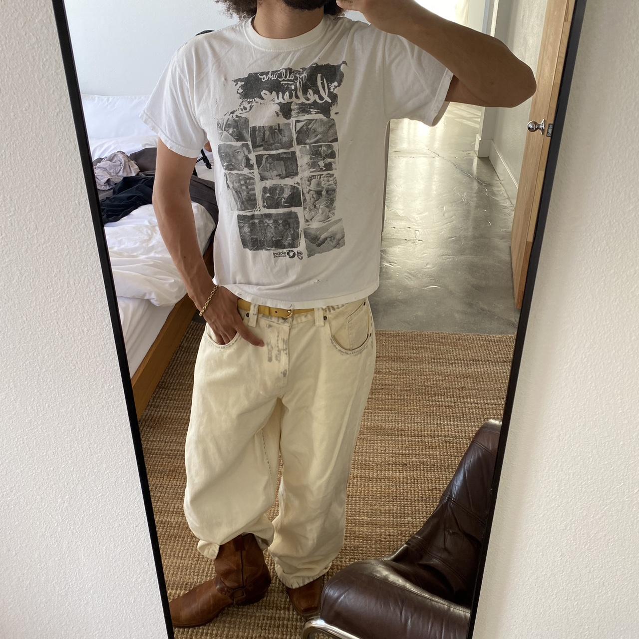 Men's White T-shirt | Depop