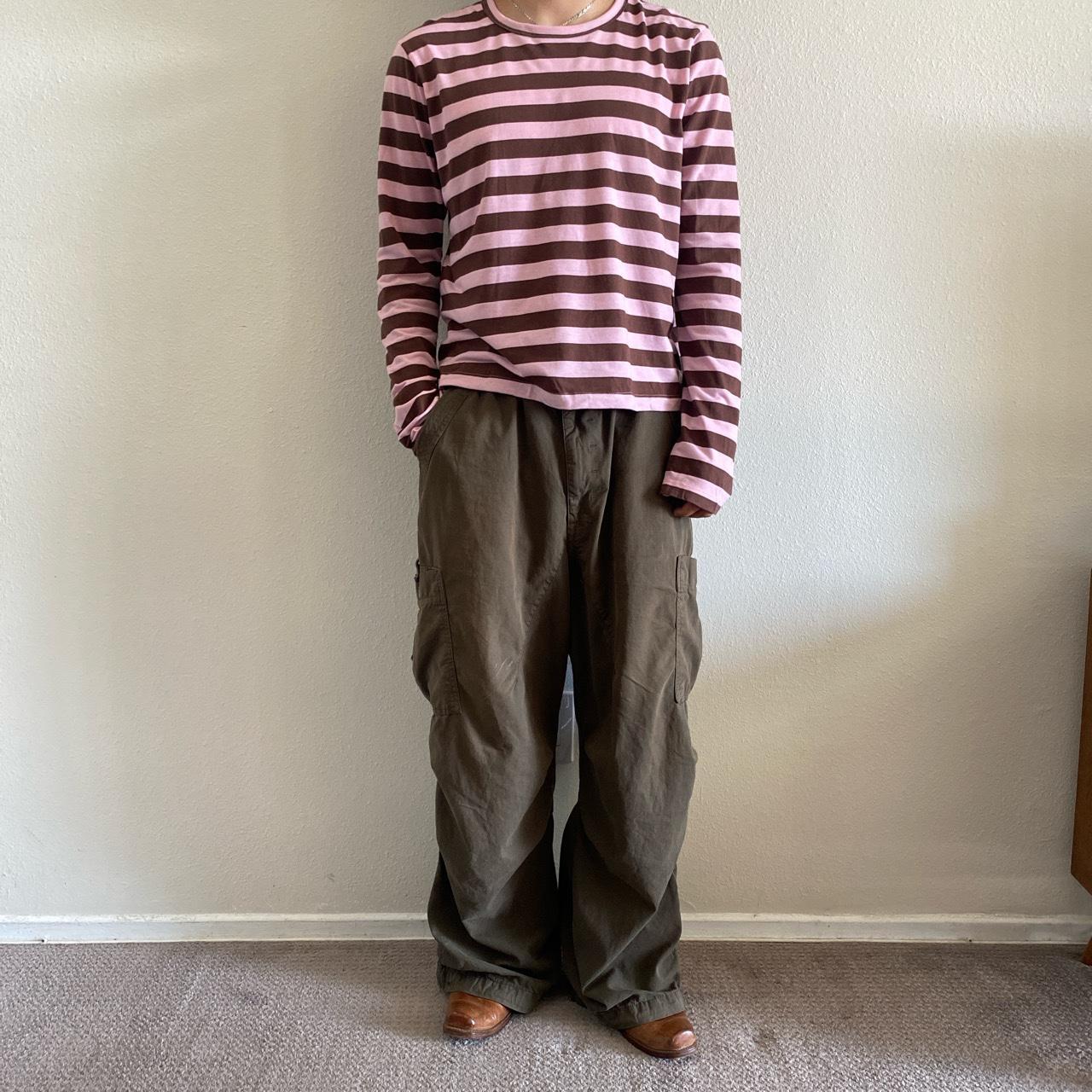 Men's Pink and Brown T-shirt | Depop