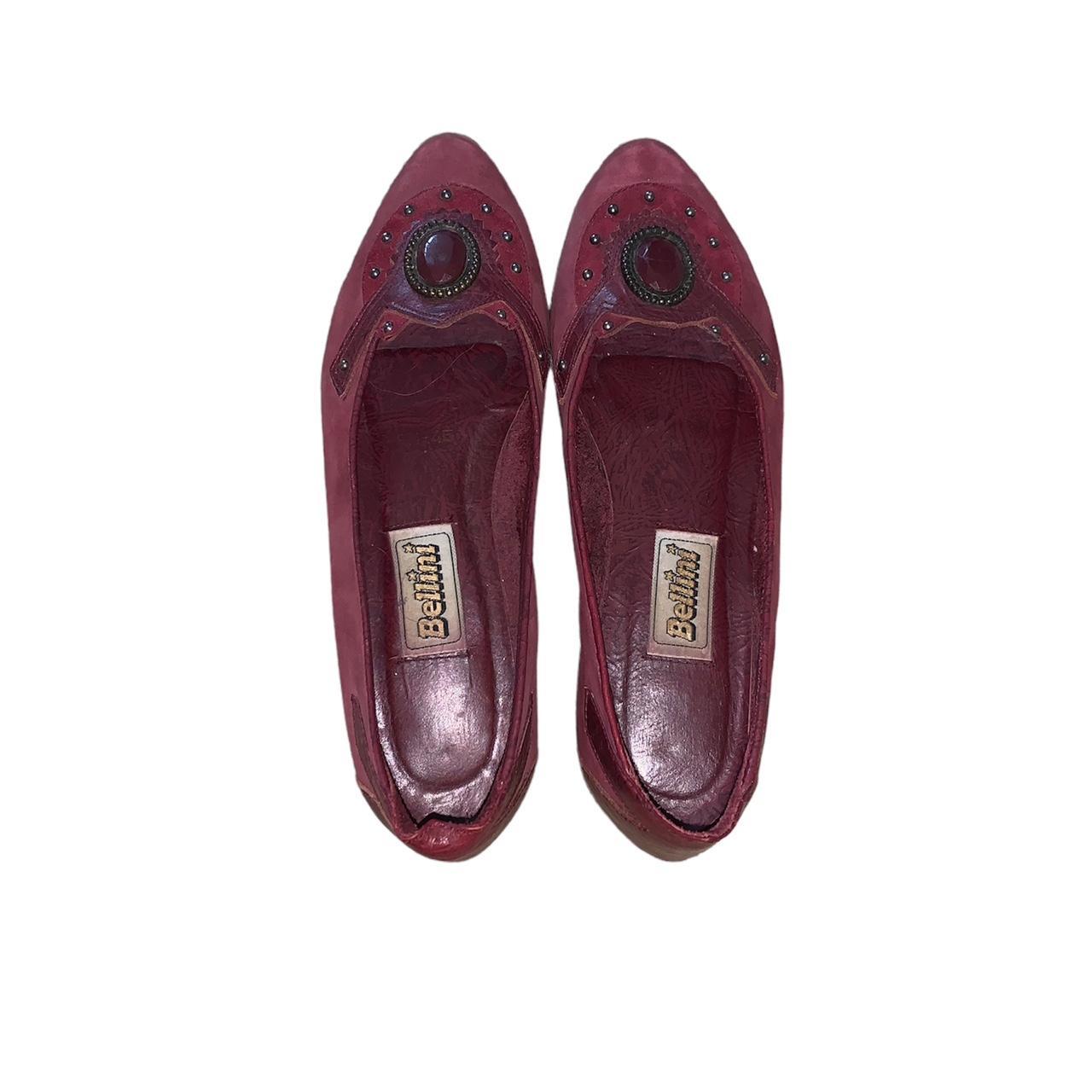 vintage Bellini ballet flats made in Rome - Depop