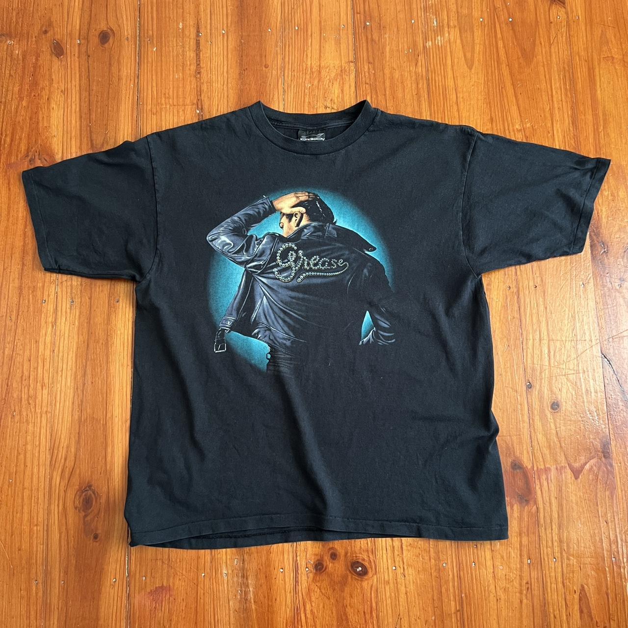 Vintage Grease Tee Made in USA 🇺🇸 / Single Stitch All... - Depop