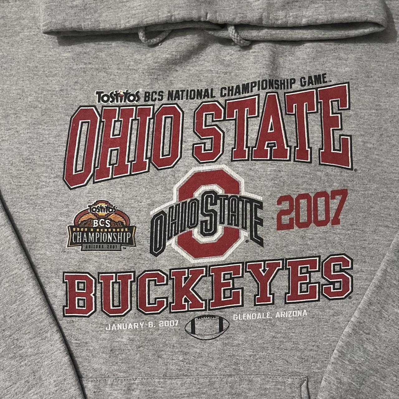 2007 Ohio State Buckeyes Hoodie #Vintage #Y2K #90s... - Depop