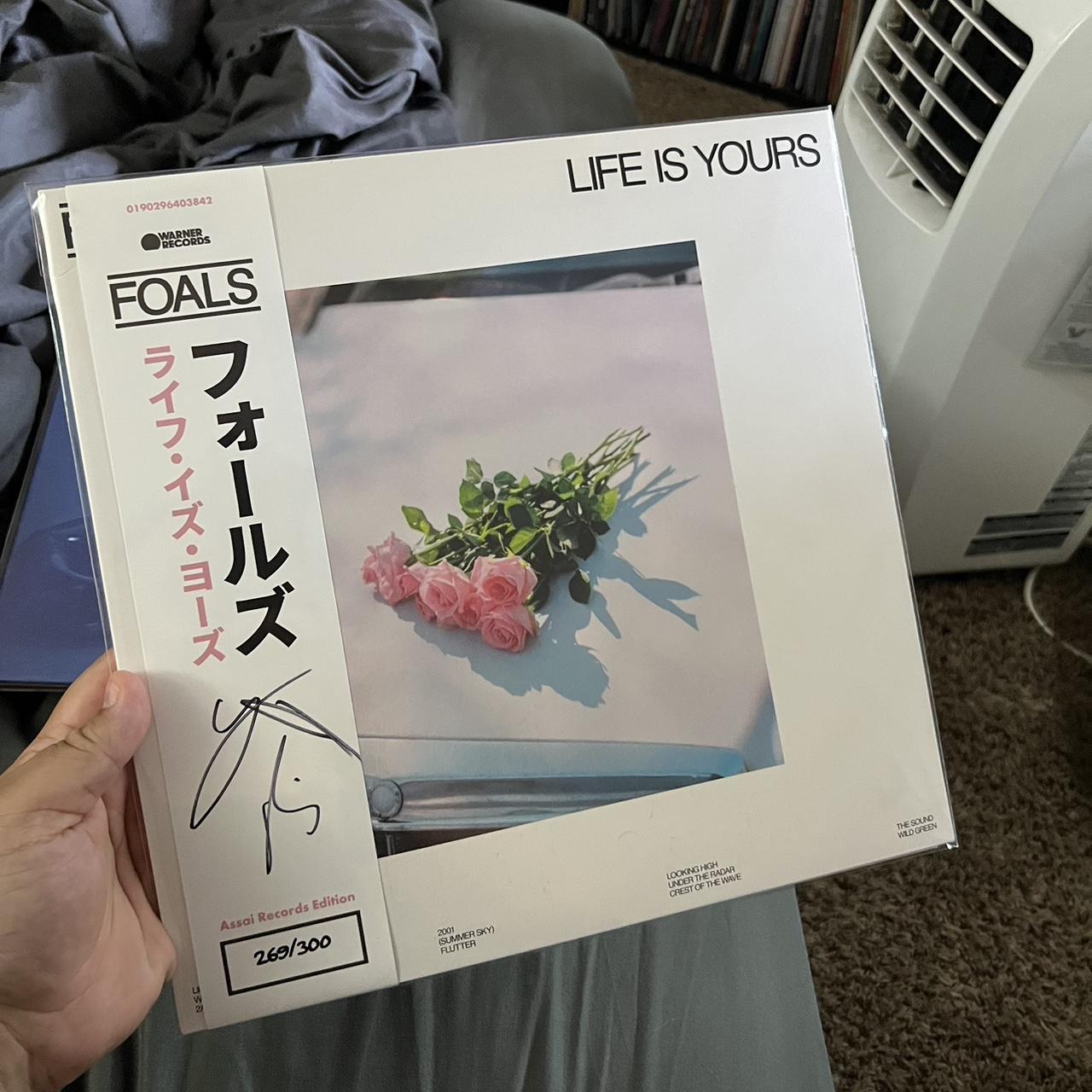 Foals Life Is Yours “assai Editon” Signed By Depop