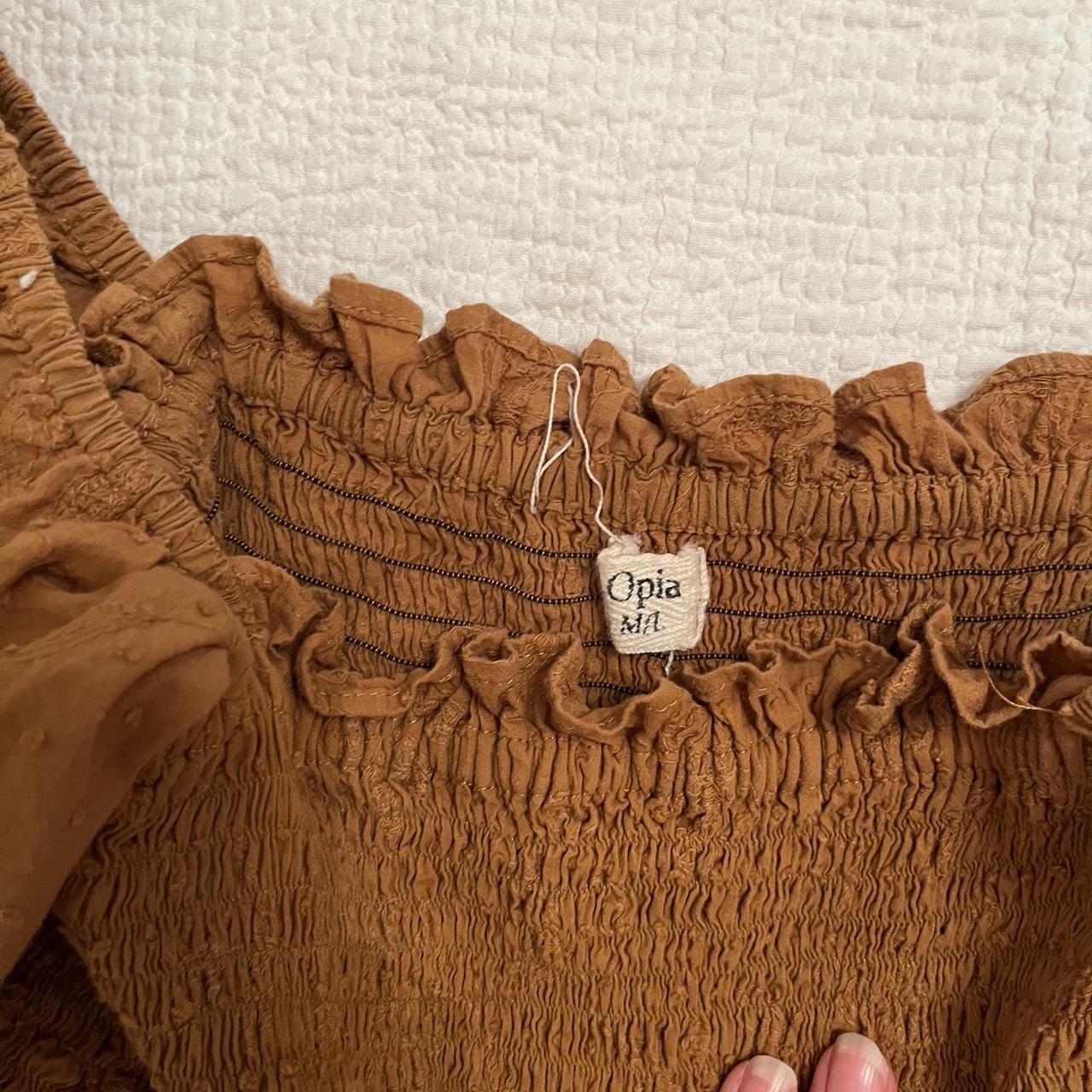 Opia off the shoulder top Cans be worn either on or... - Depop