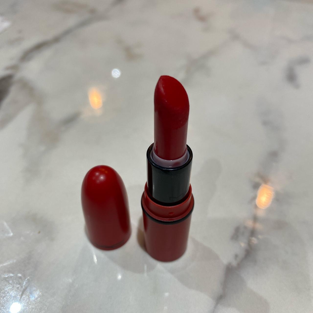 Mac mini lipstick in shade blazing haute Matte... - Depop