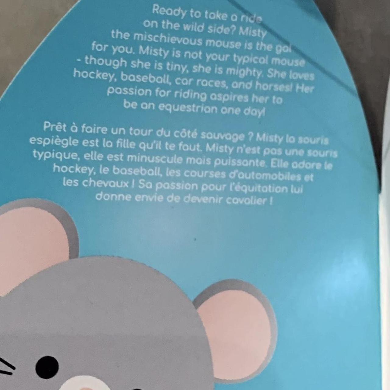 Misty the Mouse 8” Squishmallow brand new with... - Depop