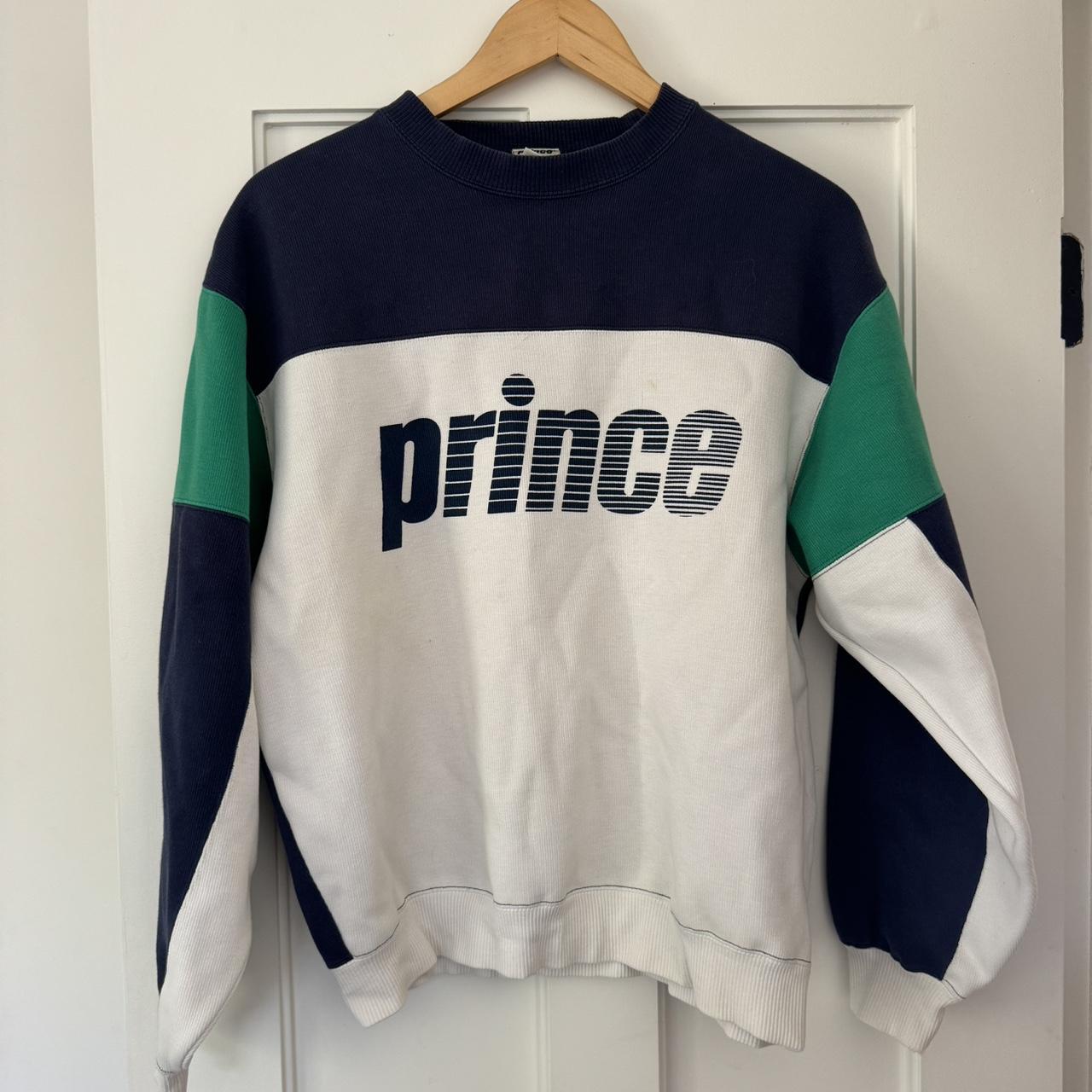 Prince - 80’s Vintage tennis crew neck sweatshirt -... - Depop