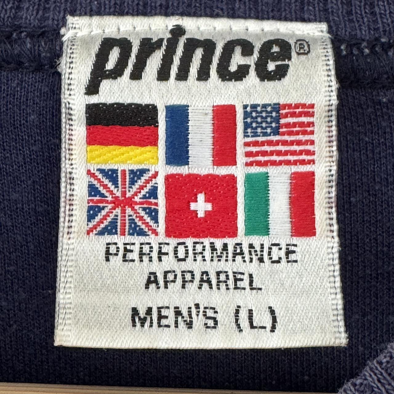 Prince - 80’s Vintage tennis crew neck sweatshirt -... - Depop