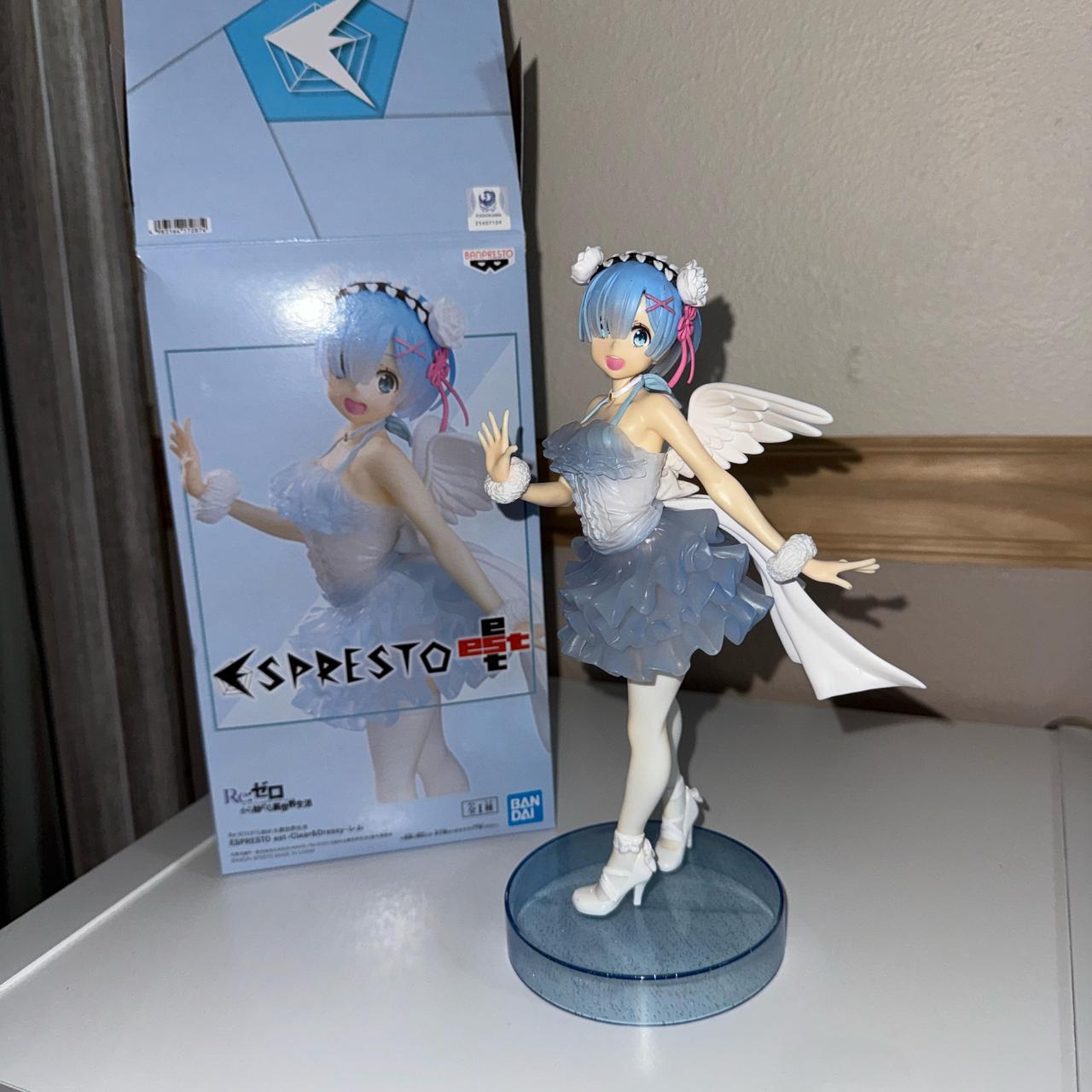 Re:zero rem angel anime figure | Depop
