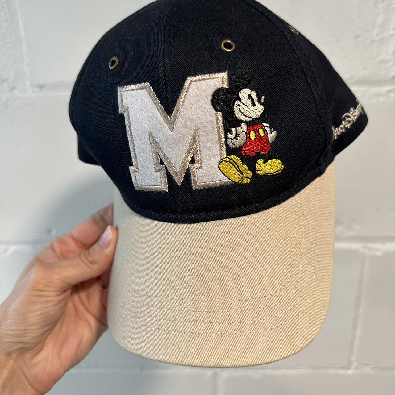 Mickey Mouse baseball cap. Khaki and black with a... - Depop