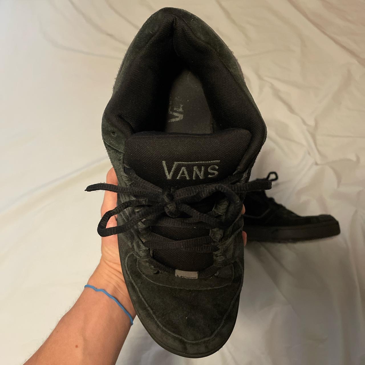 Vans Men's Black Trainers | Depop