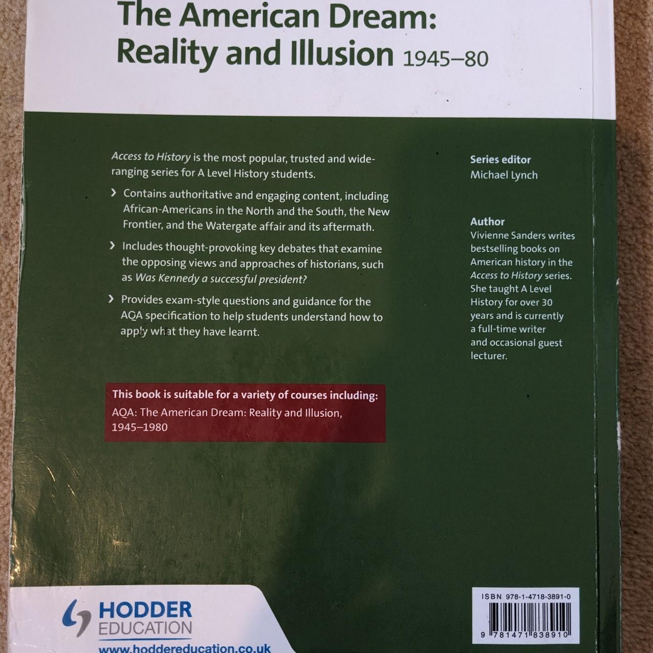 Access to History textbook - The American Dream:... - Depop