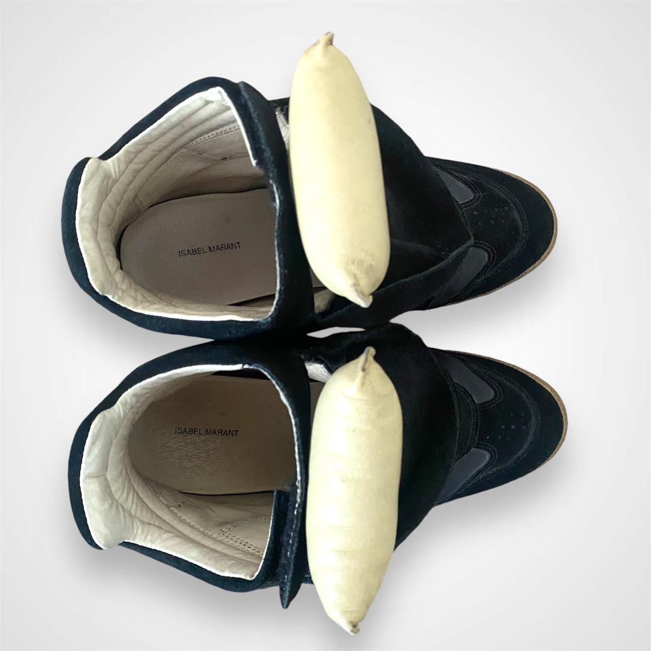 isabel marant sneakers rare sizing size 41 (fits... - Depop