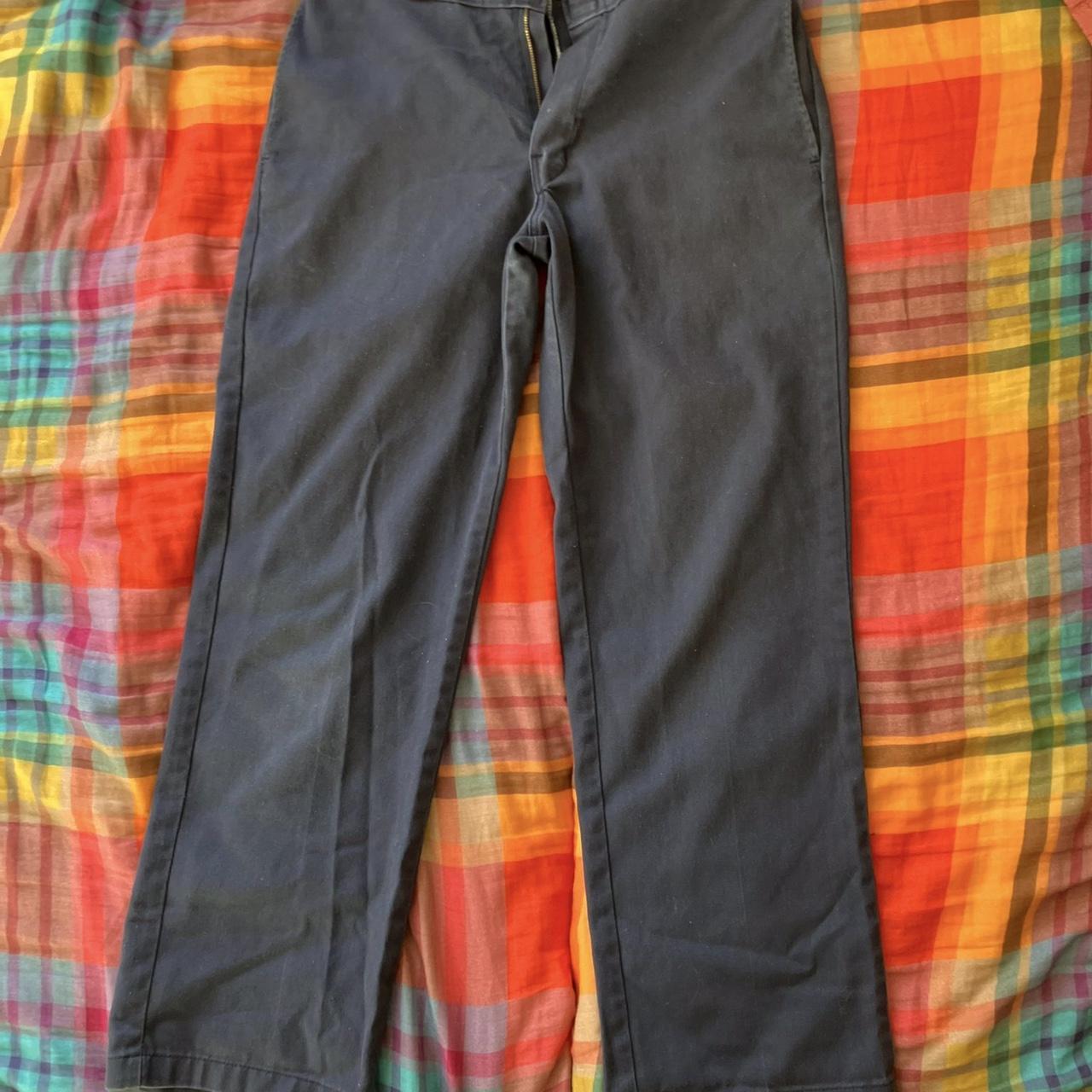navy blue 874 original fit dickies 32" waist hardly... - Depop