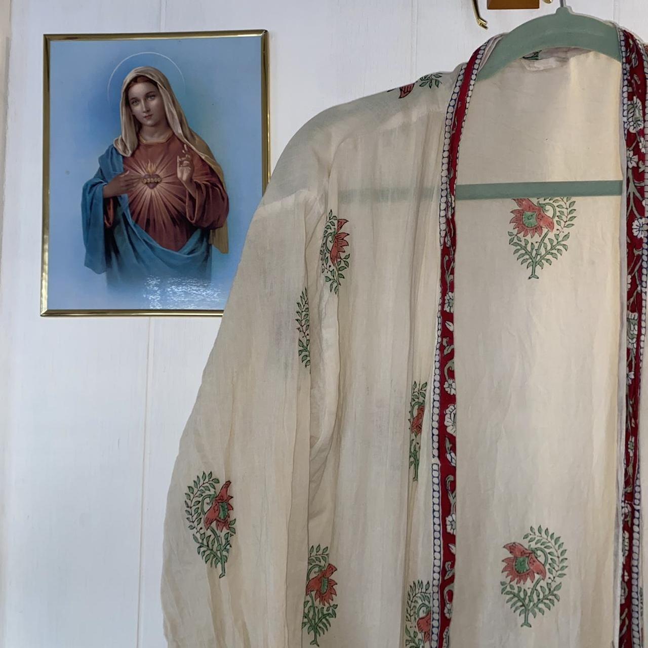 Vintage Duster / Robe it is missing the tie, but i... - Depop