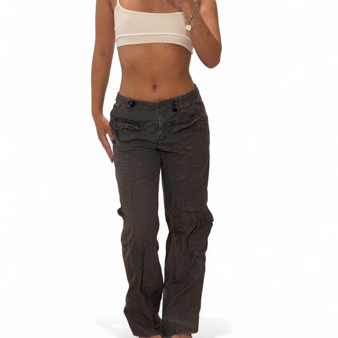 Brandy lowrise cargo pants #lowrise... | Depop