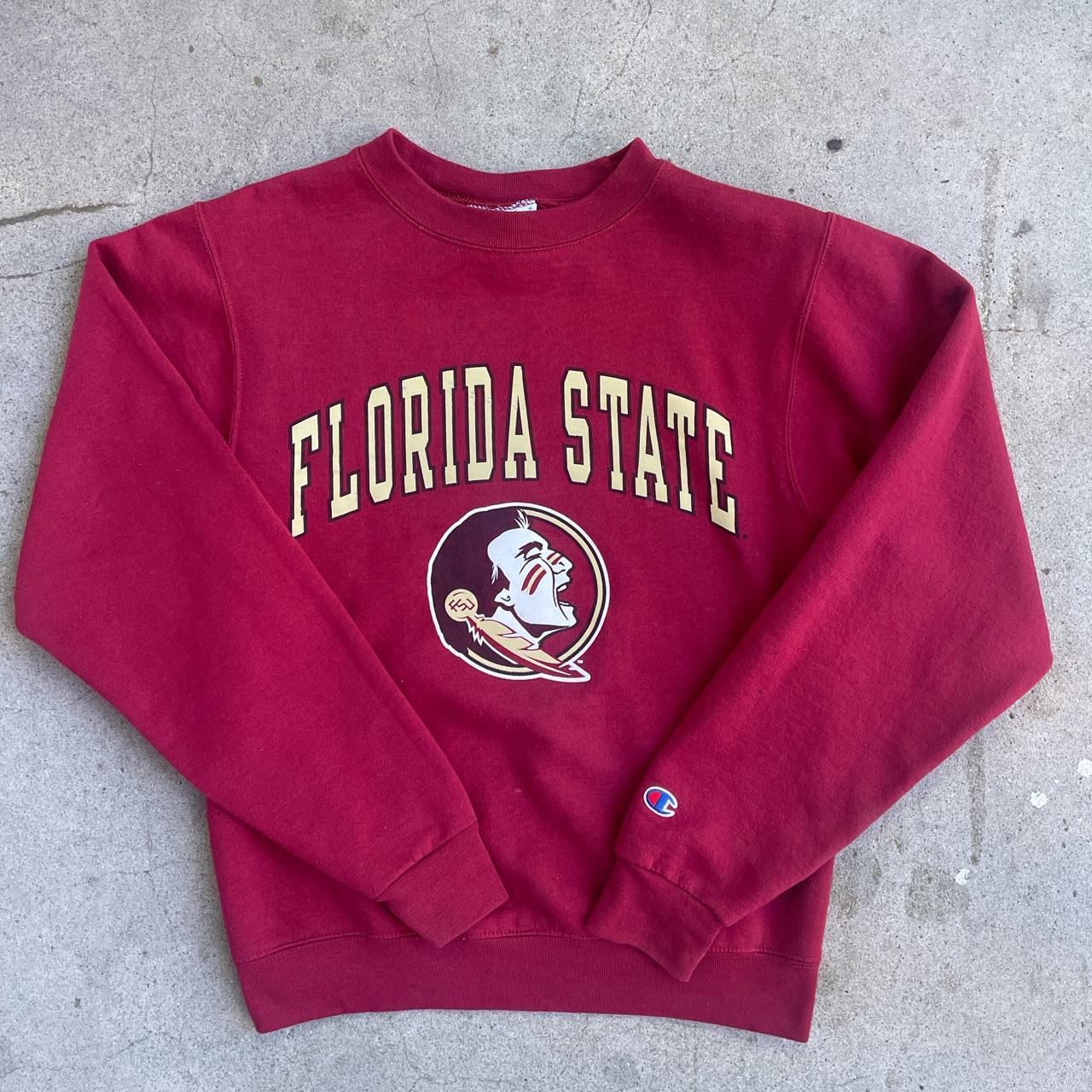 FLORIDA STATE CREWNECK • fsu merch for cheap! •... - Depop