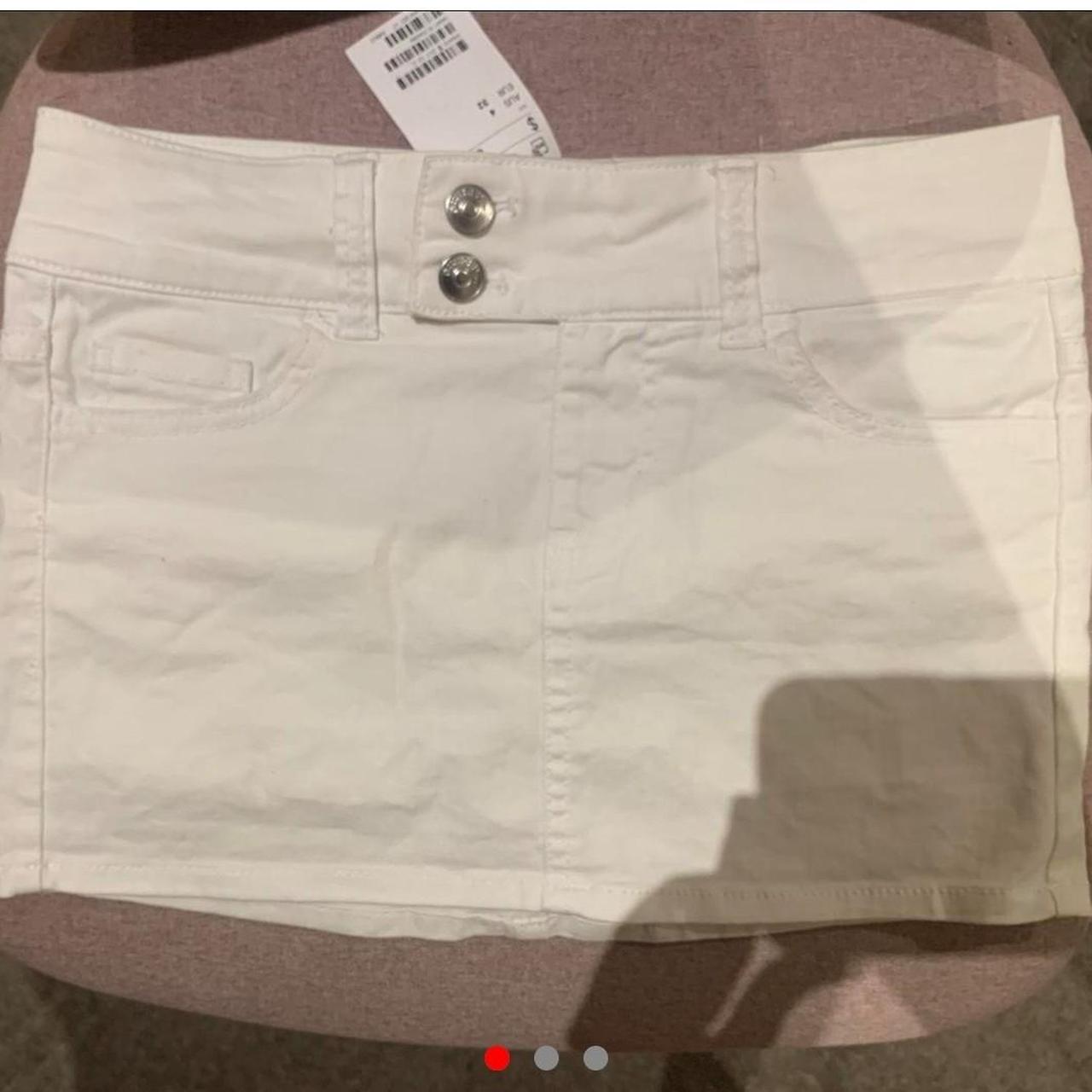 MESSAGE BEFORE BUYING! REPOP! brand new white mini... - Depop