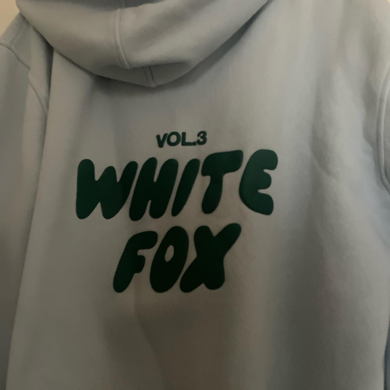 Blue and green white fox volume 3 hoodie - Depop